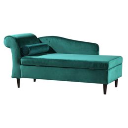 KAWOLA POLSTERLIEGE SARAH Gr&uuml;n Velvet