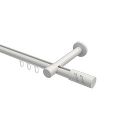 GARDINENSTANGE INNENLAUF Prestige Zoena 120 cm, 1-l&auml;ufig, 20 mm &Oslash; Wei&szlig;