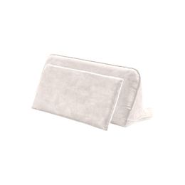 KAWOLA R&Uuml;CKENKISSEN WIOLO Cremewei&szlig; Velvet