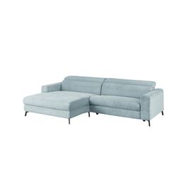 KAWOLA ECKSOFA LAISKA Hellblau Cord