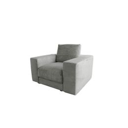 KAWOLA SESSEL MADELINE Hellgrau Cord