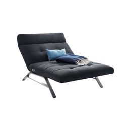 KAWOLA LIEGE MIT MOTORISCHER RELAXFUNKTION AMERIVA Schwarz Velvet Relaxfunktion