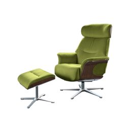KAWOLA RELAXSESSELSET TOSAR Gr&uuml;n Velvet