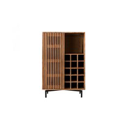 KAWOLA WEINSCHRANK LOJA Braun Akazie