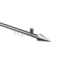 GARDINENSTANGE INNENLAUF Sonius Savio 120 cm, 1-l&auml;ufig, 20 mm &Oslash; Chrom