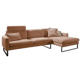 KAWOLA ECKSOFA RICARDA Braun Cord