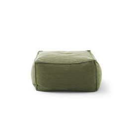 KAWOLA HOCKER ALEA Gr&uuml;n Cord