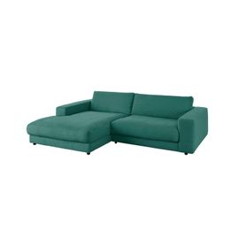 KAWOLA ECKSOFA MADELINE Smaragdgr&uuml;n Cord