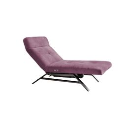 KAWOLA LIEGE MIT MOTORISCHER RELAXFUNKTION AMERIVA Violett Velvet Relaxfunktion