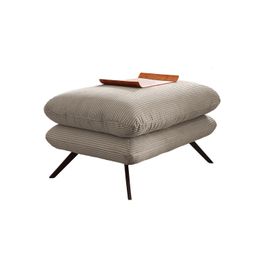 KAWOLA HOCKERBANK CHARME Granit Cord