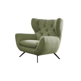 KAWOLA SESSEL CHARME Gr&uuml;n Cord
