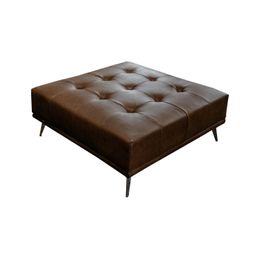 KAWOLA HOCKER WIOLO Dunkelbraun Leder