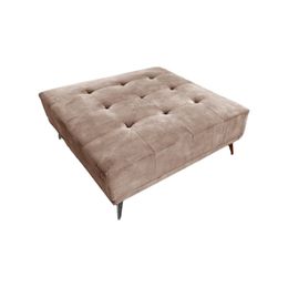 KAWOLA HOCKER WIOLO Taupe Velvet