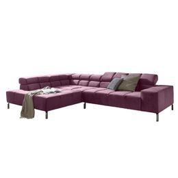KAWOLA ECKSOFA NELSON Violett Velvet