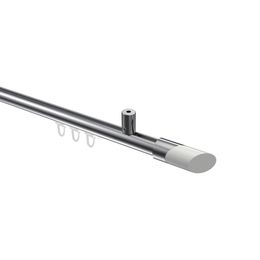 GARDINENSTANGE INNENLAUF Sonius Verano 120 cm, 1-l&auml;ufig, 20 mm &Oslash; Chrom