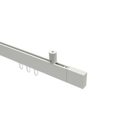 GARDINENSTANGE INNENLAUF Sonius Lox 200 cm, 1-l&auml;ufig, 14x35 mm Wei&szlig;