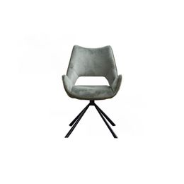 KAWOLA ESSZIMMERSTUHL VELO Gr&uuml;n Webstoff (1er-Set)
