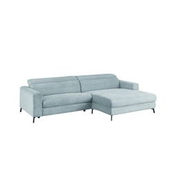 KAWOLA ECKSOFA LAISKA Hellblau Cord