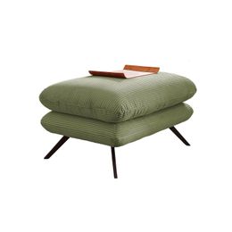 KAWOLA HOCKERBANK CHARME Gr&uuml;n Cord
