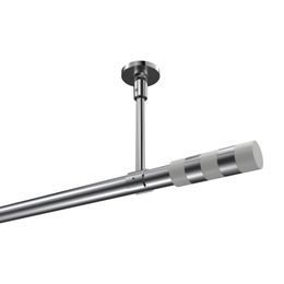 GARDINENSTANGE Sonette Mavell 200 cm, 1-l&auml;ufig, 20 mm &Oslash; Chrom