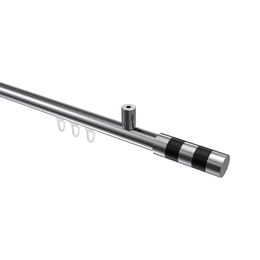 GARDINENSTANGE INNENLAUF Sonius Mavell 120 cm, 1-l&auml;ufig, 20 mm &Oslash; Chrom