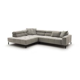 KAWOLA ECKSOFA OHIO Silber Cord