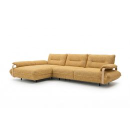 KAWOLA ECKSOFA ANISSA Gelb Flachgewebe