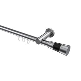 GARDINENSTANGE INNENLAUF Platon Tanara 300 cm (geteilt in 3 x 100 cm), 1-l&auml;ufig, 20 mm &Oslash; Chrom