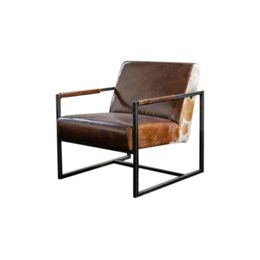 KAWOLA SESSEL LIANO Braun Leder