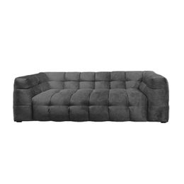 KAWOLA SOFA RIO Anthrazit Velvet