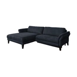 KAWOLA ECKSOFA MALTA Schwarz Webstoff