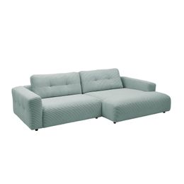 KAWOLA ECKSOFA XL MIKA Hellblau Cord