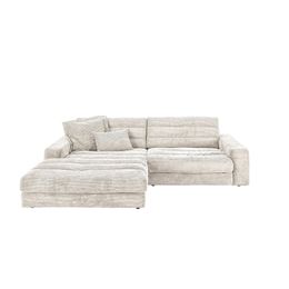 KAWOLA ECKSOFA LANA SOFA Cremewei&szlig; Cord