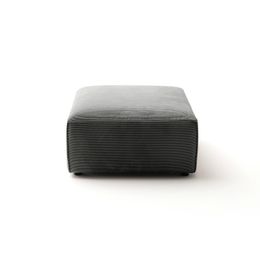 KAWOLA POLSTERHOCKER RANI Anthrazit Cord