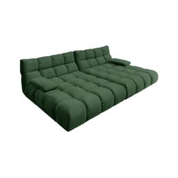 KAWOLA BIG SOFA VIVIEN Smaragdgr&uuml;n Velvet