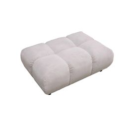 KAWOLA HOCKERBANK VIVIEN Silber Cord