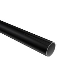 RUNDROHR 140 cm, 20 mm &Oslash; Schwarz