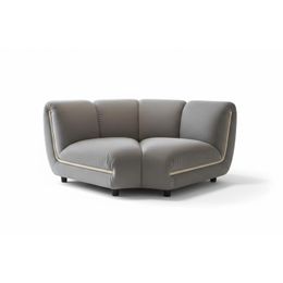 KAWOLA SESSEL LAYLA Taupe Velvet