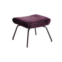 KAWOLA HOCKER LOTTE Violett Velvet