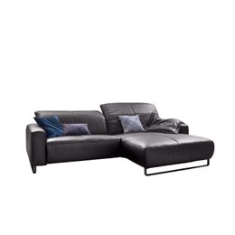 KAWOLA ECKSOFA YORK Taupe Leder