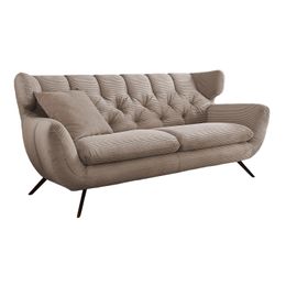 KAWOLA SOFA CHARME Taupe Cord