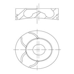 Mahle Kolben 0220902
