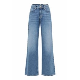 5-Pocket-Jeans Brax "Style MORGAN", Damen, Gr. 36K18, Kurzgr&ouml;&szlig;en, hellblau, Denim/Jeans, 92% Baumwolle, 8% Elastomultiester, Jeans 5-Pocket-Jeans