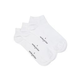 Socken Seidensticker "Schwarze Rose", Herren, Gr. 39-42, wei&szlig;, 78% Baumwolle, 20% Polyamid, 2% Elasthan, unifarben, Socken Socken