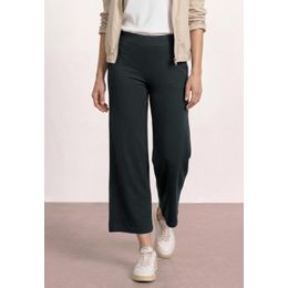 Stoffhose Street One "Style Emee", Damen, Gr. 36, L&auml;nge 26, pine grove gr&uuml;n (l&auml;nge 26), Web, Obermaterial: 95% Viskose, 5% Elasthan. Futter: 100% Polyester, unifarben, loose fit 7/8-L&auml;nge, Hosen Stoffhose, im Loose Fit