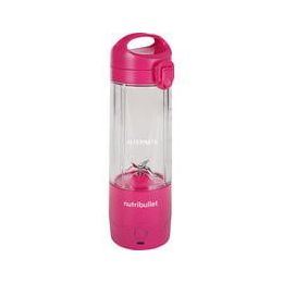 NUTRIBULLET Portable Standmixer NBP003BP pink, akkubetrieben, 0,475 Liter