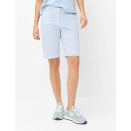 Brax Damen Bermuda Style MIA B BLUE SPLASH, hellblau, Gr. 38