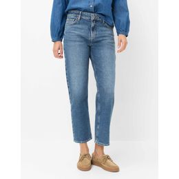 Brax Damen Five-Pocket-Hose Style MADISON S USED REGULAR BLUE, denim blau, Gr. 46