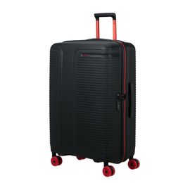Hartschalen-Trolley Samsonite "PRODIVER", Gr. B/H/T: 51cm x 75cm x 32cm 105 l, schwarz, Polypropylen, Koffer, mit Teleskopgriff und mehreren Tragegriffen