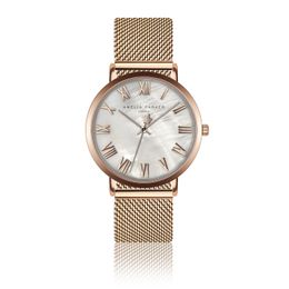 Quarzuhr AMELIA PARKER "AB8-B028R", rose gold, Armbanduhren, Damen, Quarzuhr